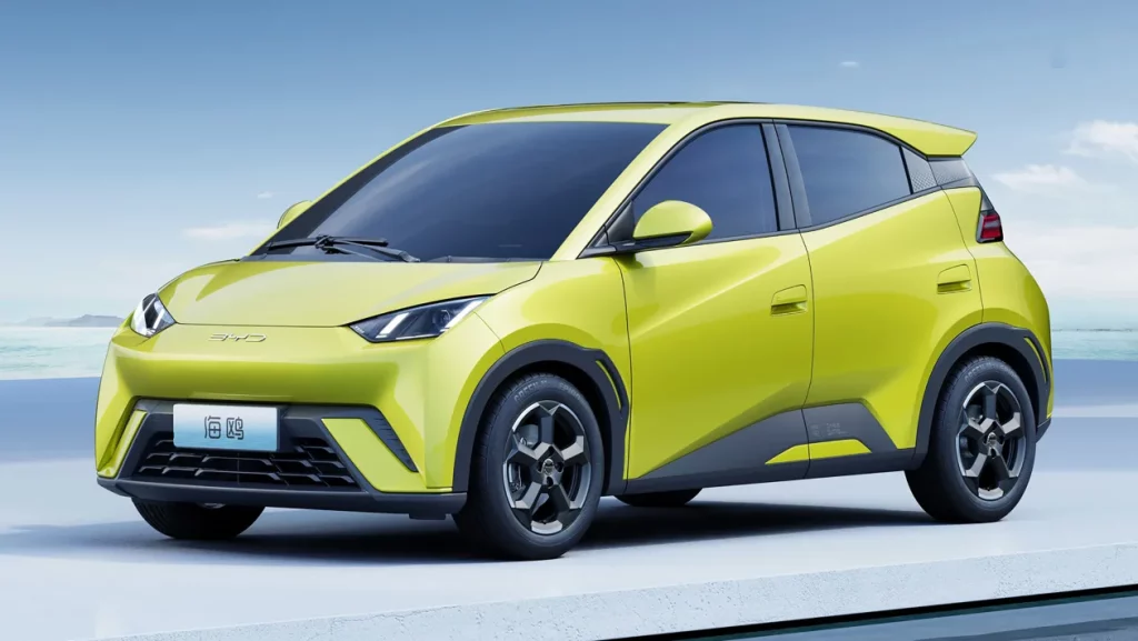 Le Chinois BYD dévoile son dernier modèle de voiture électrique abordable - trajetalacarte.com