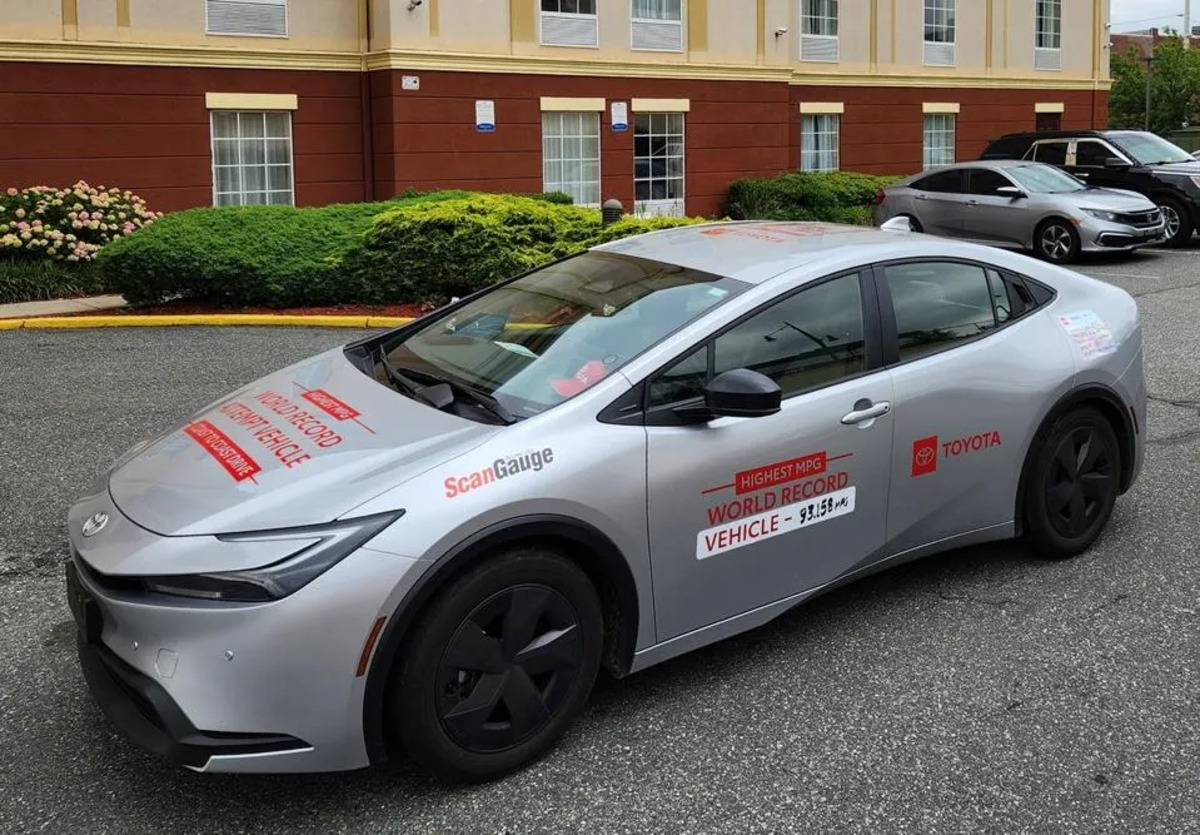 La Toyota Prius a battu un nouveau record du Guinness World Records ...