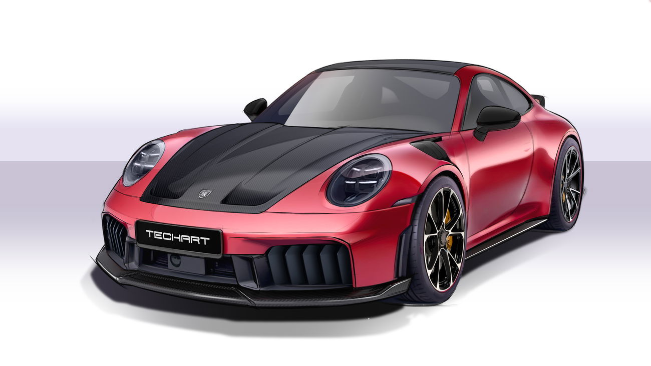 Le 992.2 de Techart Porsche 911 est en fait… assez subtil ...