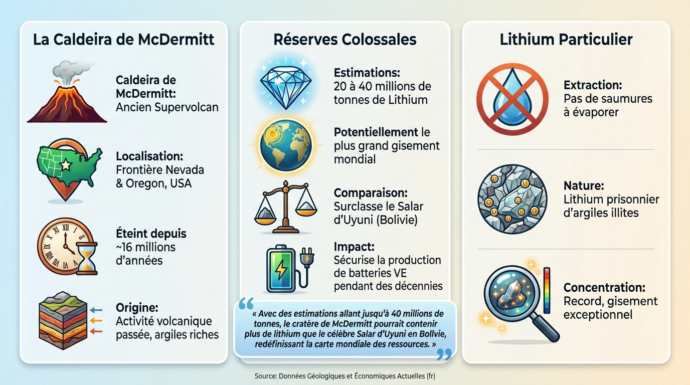Lithium : ce cratère américain cache un gisement record de 40 millions ...